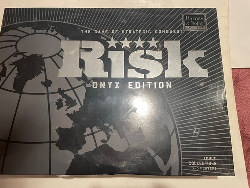 RISK ONYX Special EDITION BOARD GAME COMPLETE BOX New Wrapped | eBay