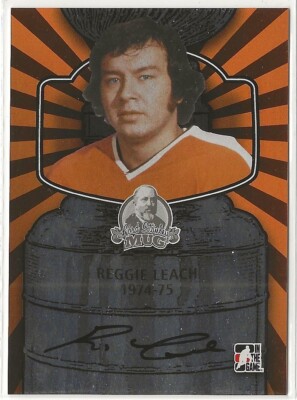 2013-14 ITG Lord Stanley's Mug Autographs #ARL Reggie Leach ...