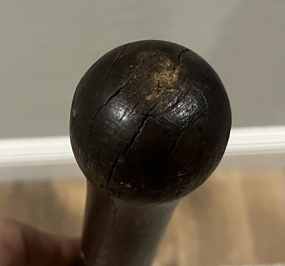 Circa 1870’s Antique Baseball Bat - Long Taper Flat Ended | eBay