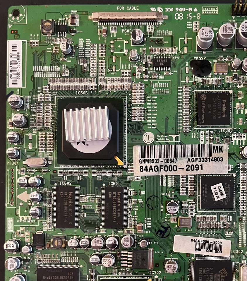 LG Main Board for 37LC5DC-UA, AGF33314803 | eBay