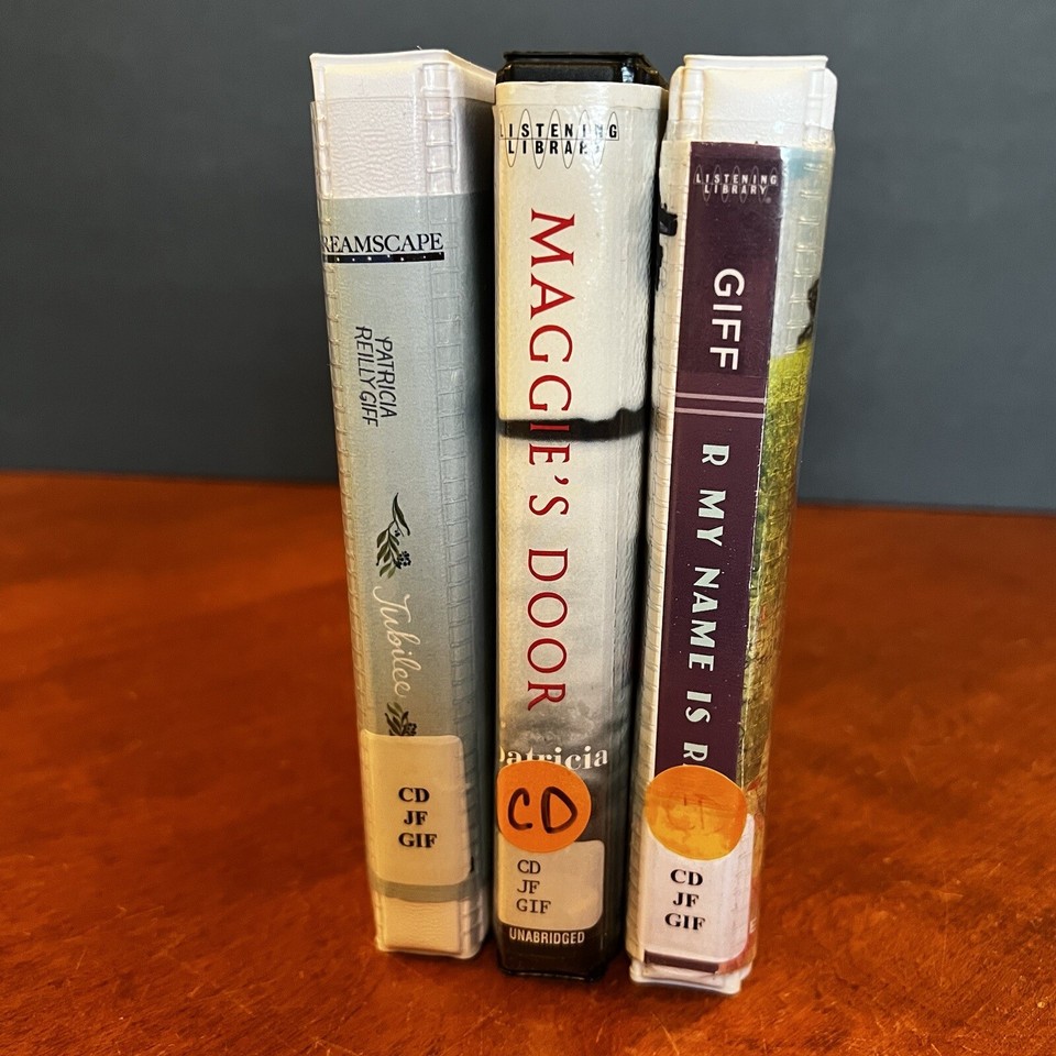 Lot: 3 Patricia Reilly Giff Audio Book CD Maggie Door Jubilee My Name ...