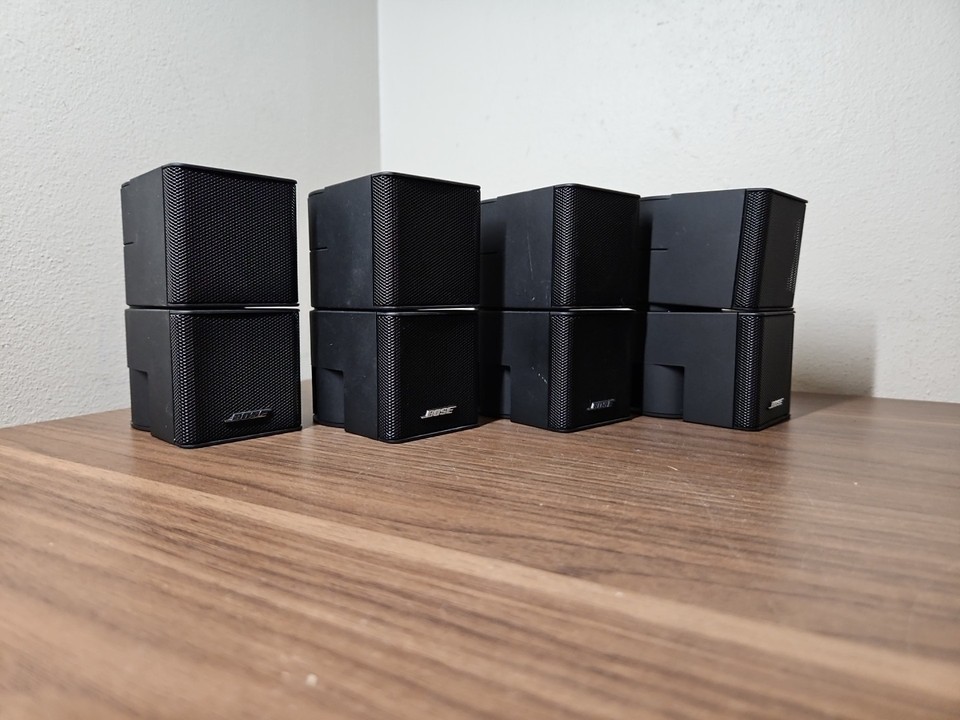 Bose Lifestyle Jewel Mini Double Cube 4 Speakers And Center W/wires ...