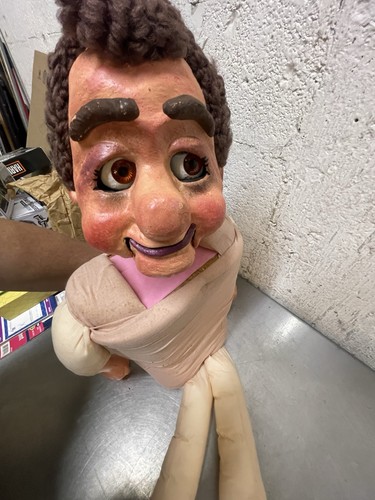 Vintage Professional Hand-Carved Ventriloquist Figure Dummy | eBay