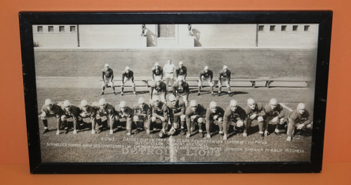 RARE antique original 1934 DETROIT LIONS Football Team Type 1 ...