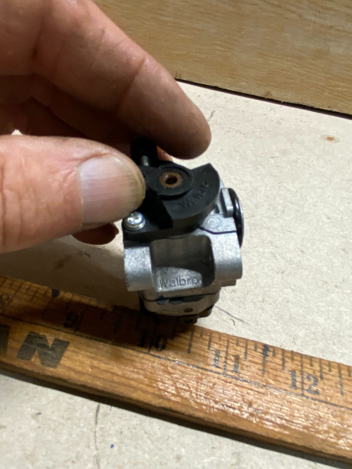 Carburetor from a 2018, 2016, 2012, or 2009 Ryobi S430 String trimmer ...
