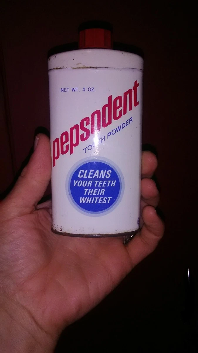 Pepsodent Tooth Powder Can