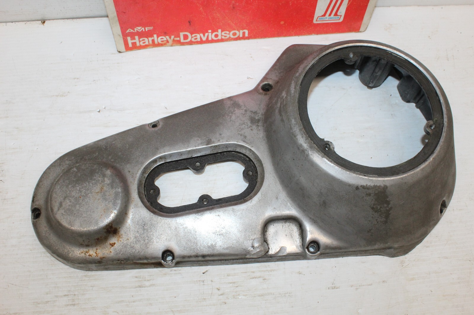 GENUINE 1970-84 Harley FX FL Shovelhead Outer Primary Cover 60510-70 | eBay