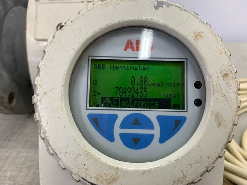 ABB WaterMaster DN 100 4" Electromagnetic Flow Meter + Remote ...