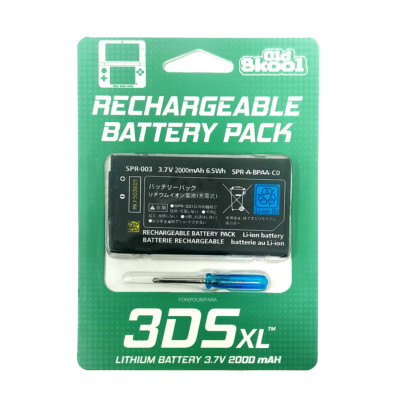 Rechargeable Battery + Screwdriver for Nintendo 3DS XL 3.7v 2000mAH | eBay