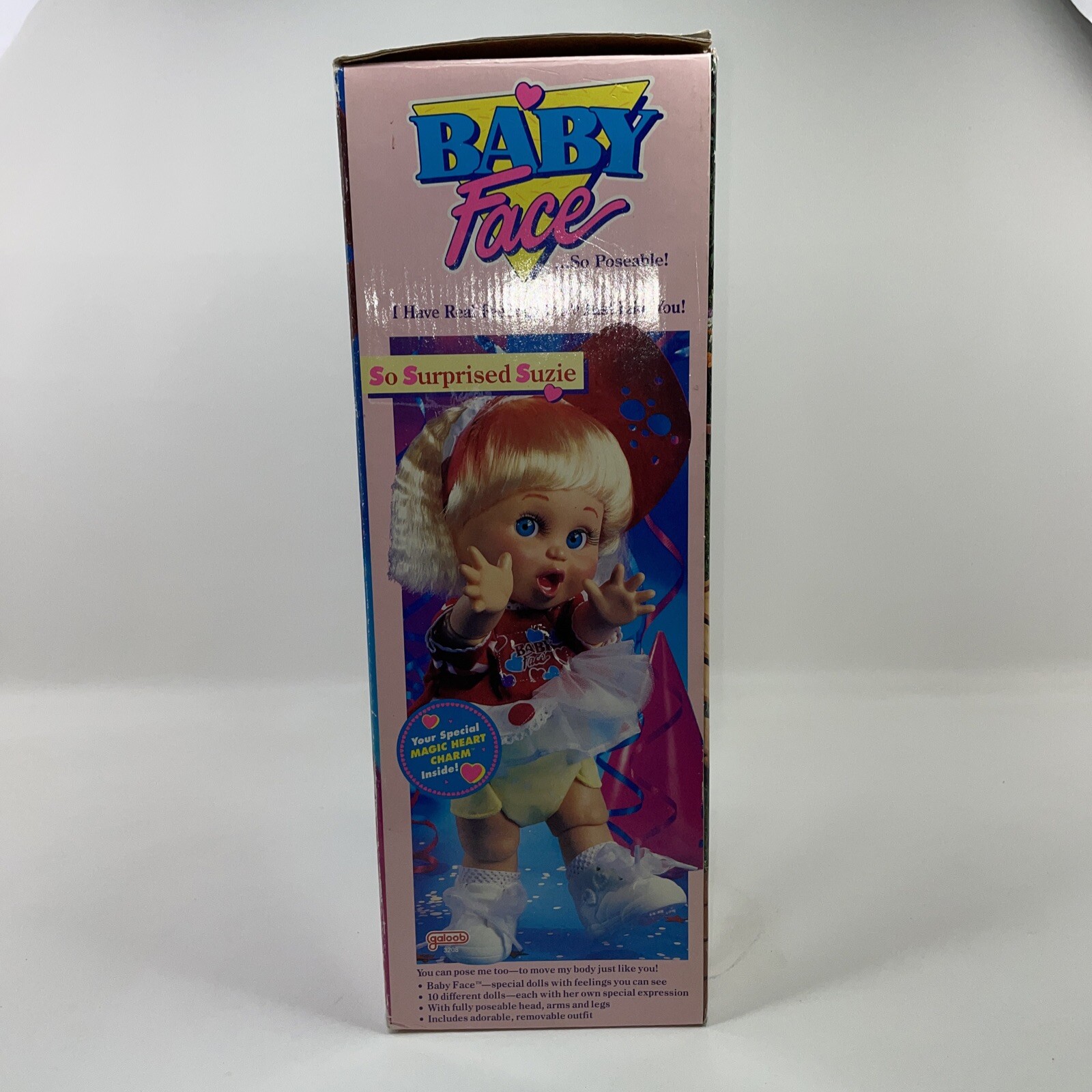Baby Face Galoob "So Surprised Susie" Doll HTF RARE New | eBay