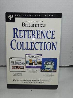 Encyclopedia Britannica 3 CD-ROM Reference Collection By Cosmi Software ...