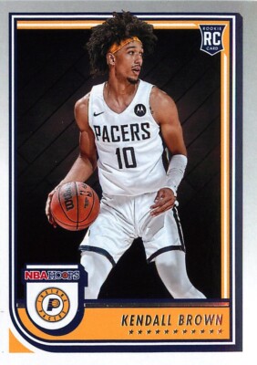 Kendall Brown RC 2022-23 NBA Hoops Basketball Rookie Card #279 Indiana ...