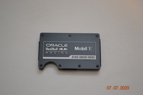 Mobil One Hard Credit Card Case With Money Clip | eBay