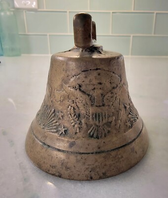 Vintage US Army Camel Corps Brass Neck Bell | eBay