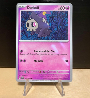 Pokemon TCG - Duskull - Shrouded Fable 018/064 - Common - NM / Mint | eBay
