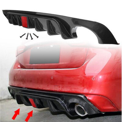 Rear diffuser with F1 flashing brake light | Infiniti Q50 Forum