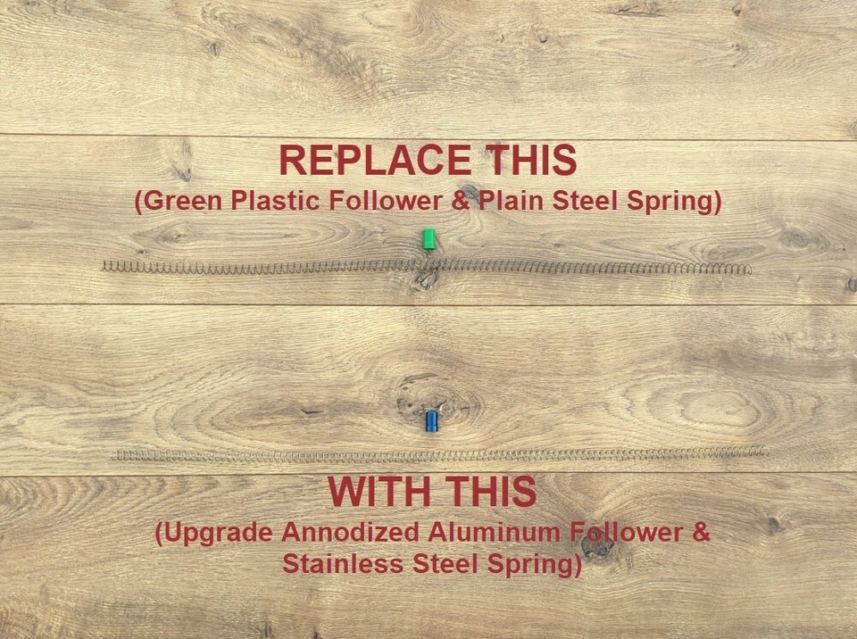 NEW Rossi 92 Upgrade Aluminum Follower & SS Spring .38 Special / .357 ...