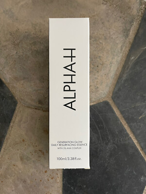 Alpha H Generation Glow Daily Resurfacing Essence with 5% AHA Complex ...