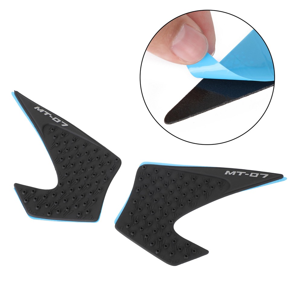 Gas Fuel Tank Traction Pad Anti Side Slip Protector For Yamaha MT-07 ...