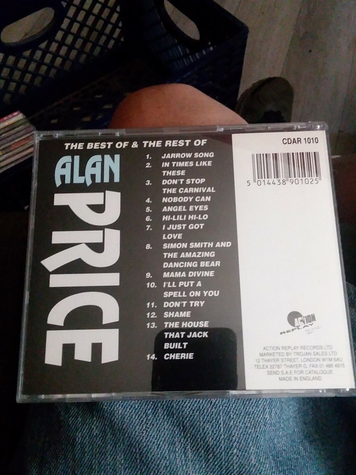 The Best of & the Rest of Alan Price by Alan Price (CD, Dec-1991 ...