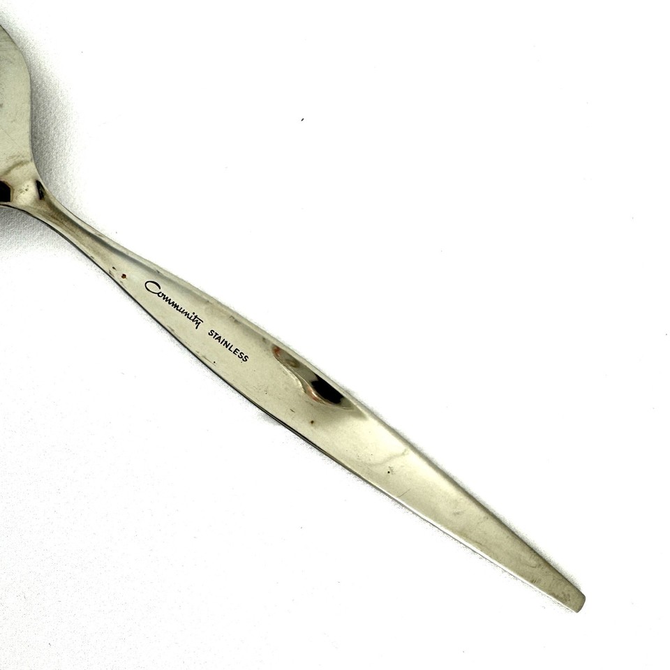 Lot of 4 Oneida VENETIA Serving Fork, Gravy Ladle, Butter Knife, Pie ...