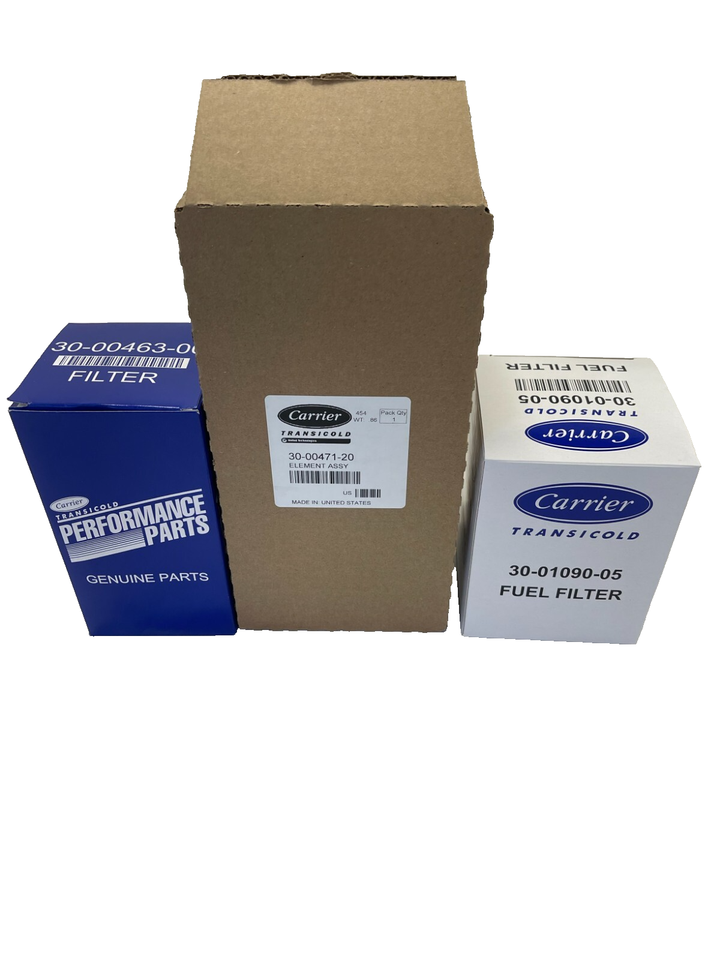CARRIER FILTER KIT TRAILER 30-50373-00SV: 30-00471-20 30-01090-05 30 ...
