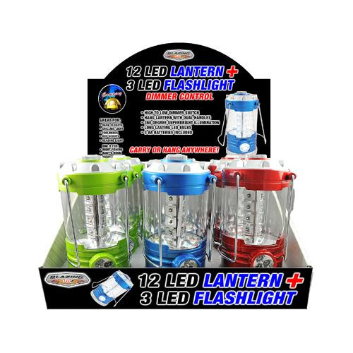 Shawshank Ledz 12 LED Lantern / 3 LED Flashlight, Assorted Colors | eBay