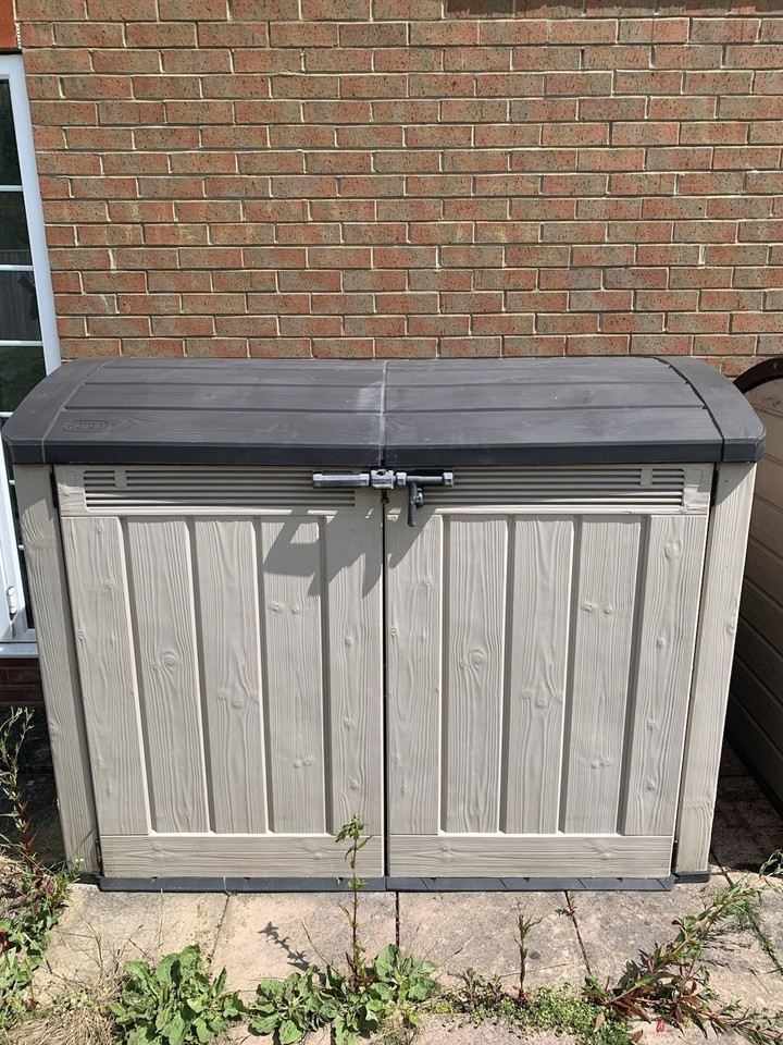 Keter 2000L Garden Storage NOT 1200L store it out ultra | eBay UK