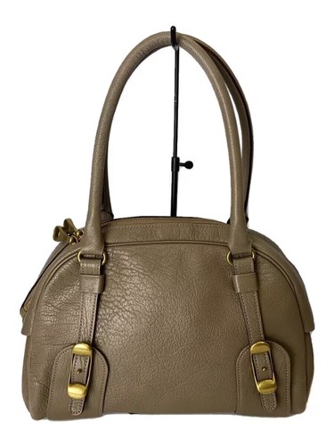 TOFF&LOADSTONE Boston Bag Leather BEG | eBay