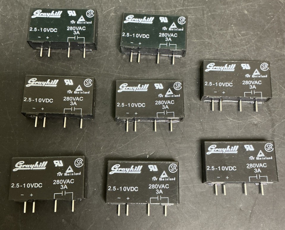 Lot of 8 Grayhill Inc. 70M-OAC5A AC Output Modules | eBay