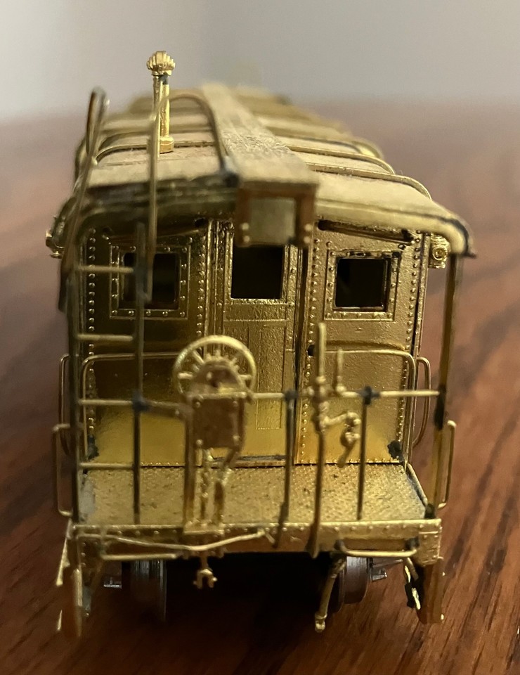 Oriental Limited B&O I-12 HO Brass Caboose (Wagon top, Bay) | eBay