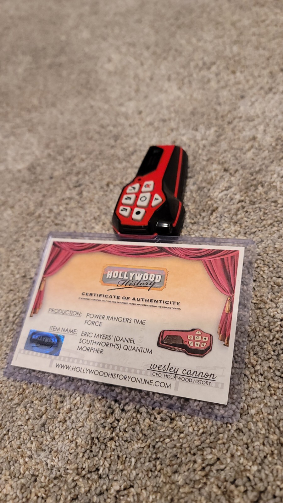 Power Rangers Time Force Quantum Ranger Morpher