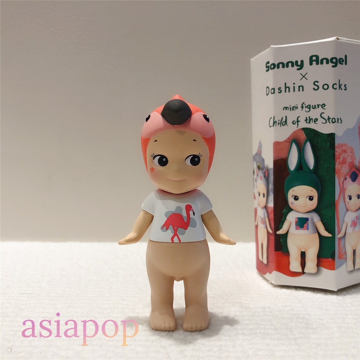 Authentic Sonny Angel Child of the stars 2021 mini figure flamingo ...