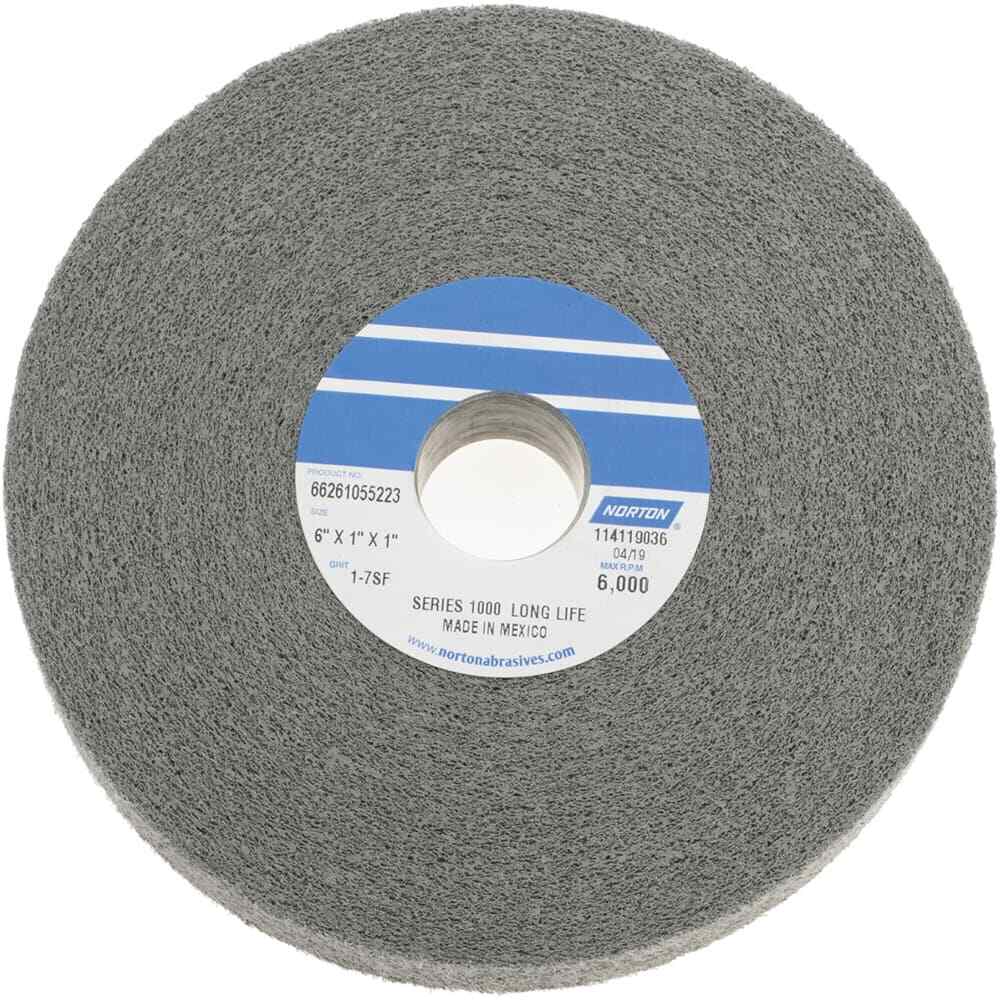 Norton 66261055223 Convolute Density 7 Hard Grade Deburring Wheel: 6" x ...