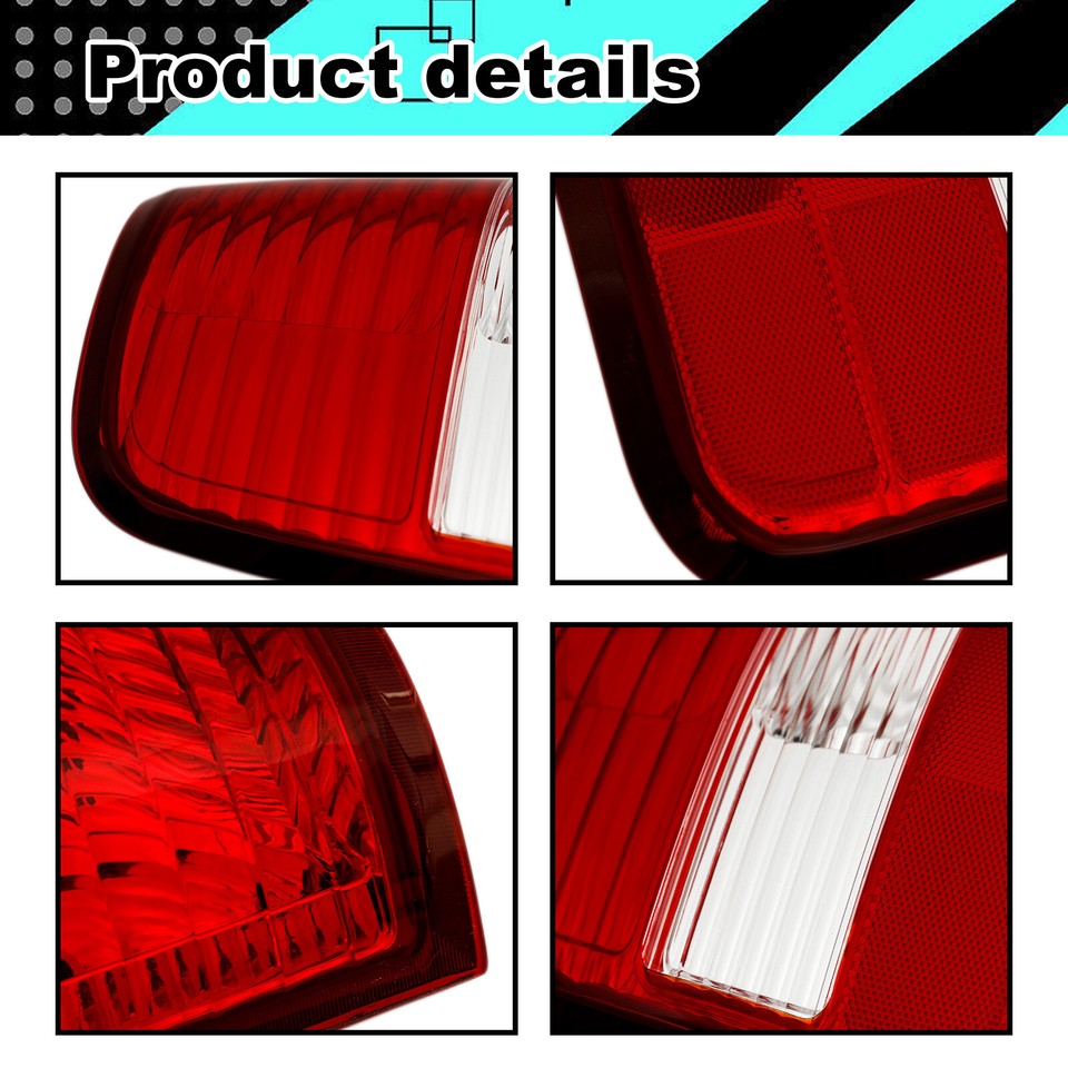 Red Tail Light Right Side Fit For 2004 2005-2008 Ford F150 F-150 Rear ...