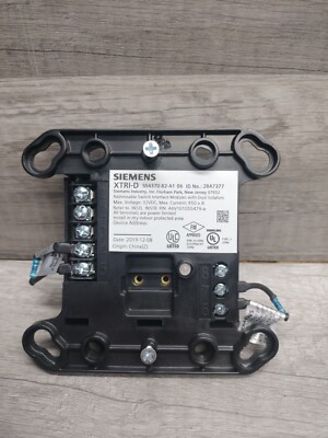 SIEMENS XTRI-D INTEL INTERFACE MODULE (DUAL) | eBay
