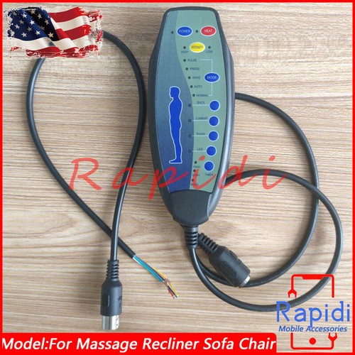 Replace For Massage Power Lift Recliner Chair 8 Female Pin Hand Control ...