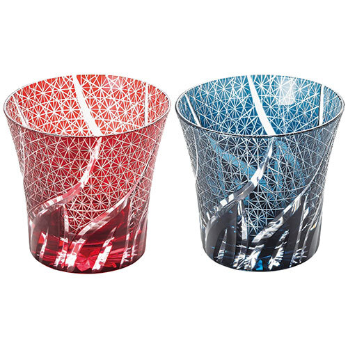 Japanese Handmade Kiriko tumbler set of 2 | eBay