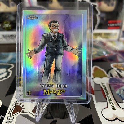 2022 Topps Chrome MetaZoo Series 0 #102 INDRID COLD Refractor Holo SP ...