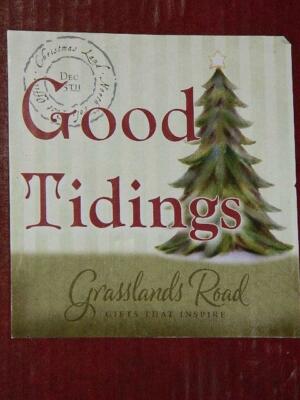 Grasslands Road - Christmas Appetizer Plate w/Toothpick Holder -09140 ...