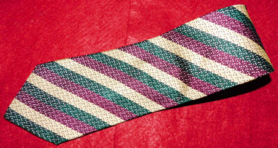 JAY COS NEW YORK MADE IN U.S.A. MULTI COLOR STRIPED TIE - TIES - NECK ...