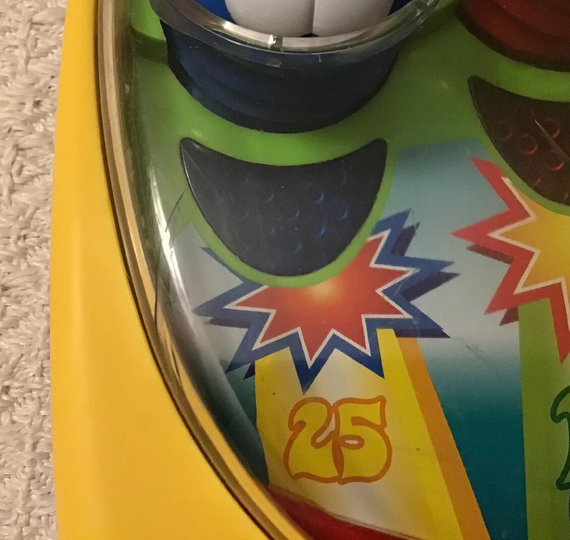 Playskool Poppin Bedbugs Pinball Machine - Flashing Lights Sounds ...