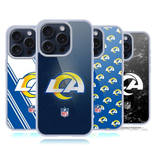 NFL LOS ANGELES RAMS ARTWORK GEL CASE COMPATIBLE W/ APPLE iPHONE PHONES ...