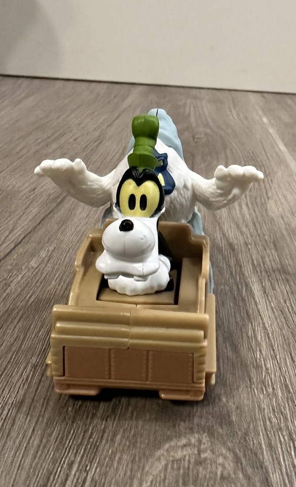 Disney World Goofy & Yeti Expedition Everest Train McDonalds Happy Meal ...
