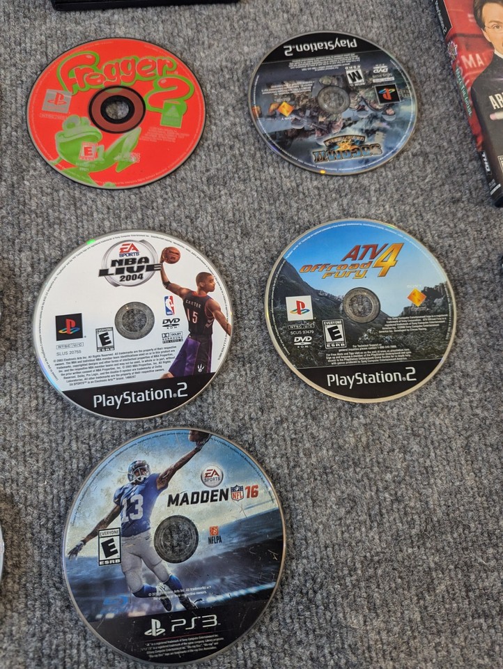 Mix Lot of 20 Disc Only Video Games: PS2, PS3, , Wii, Xbox 360, Xbox ...