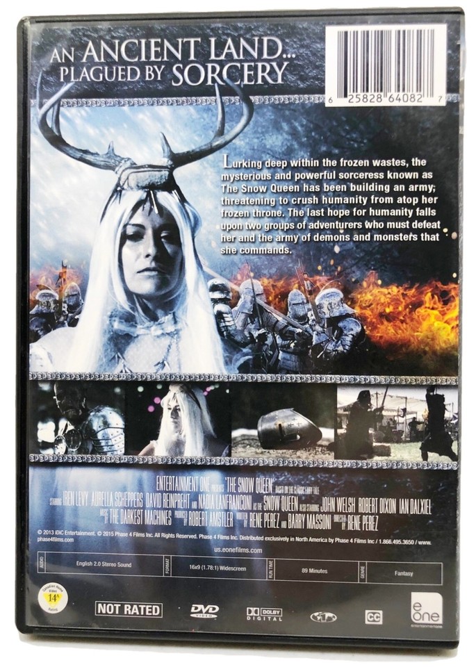 Snow Queen : A Storm Is Coming (DVD, 2016) Iren Levy, Aurelia Scheppers ...