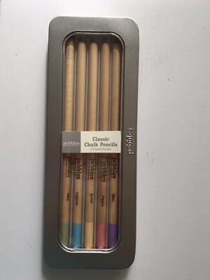 Pebbles Chalk Pencils Classic Pastel Shades Multi Colors NEW | eBay