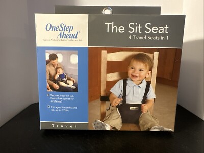 One Step Ahead The Sit Seat travel seat For Babies And Toddlers, NEW in ...