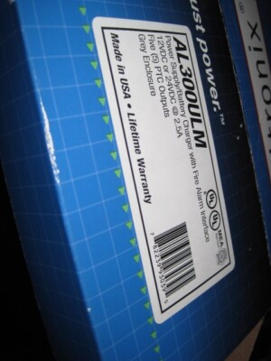 ALTRONIX AL300ULM POWER SUPPLY/CHARGER Cabinet w/LOCK UNUSED | eBay