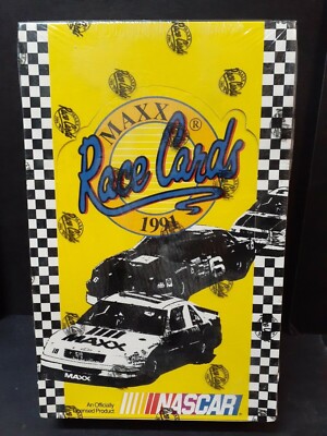 NEW 1991 MAXX RACE CARD FACTORY SEALED FOIL BOX 36 PACKS CLEAN! | eBay
